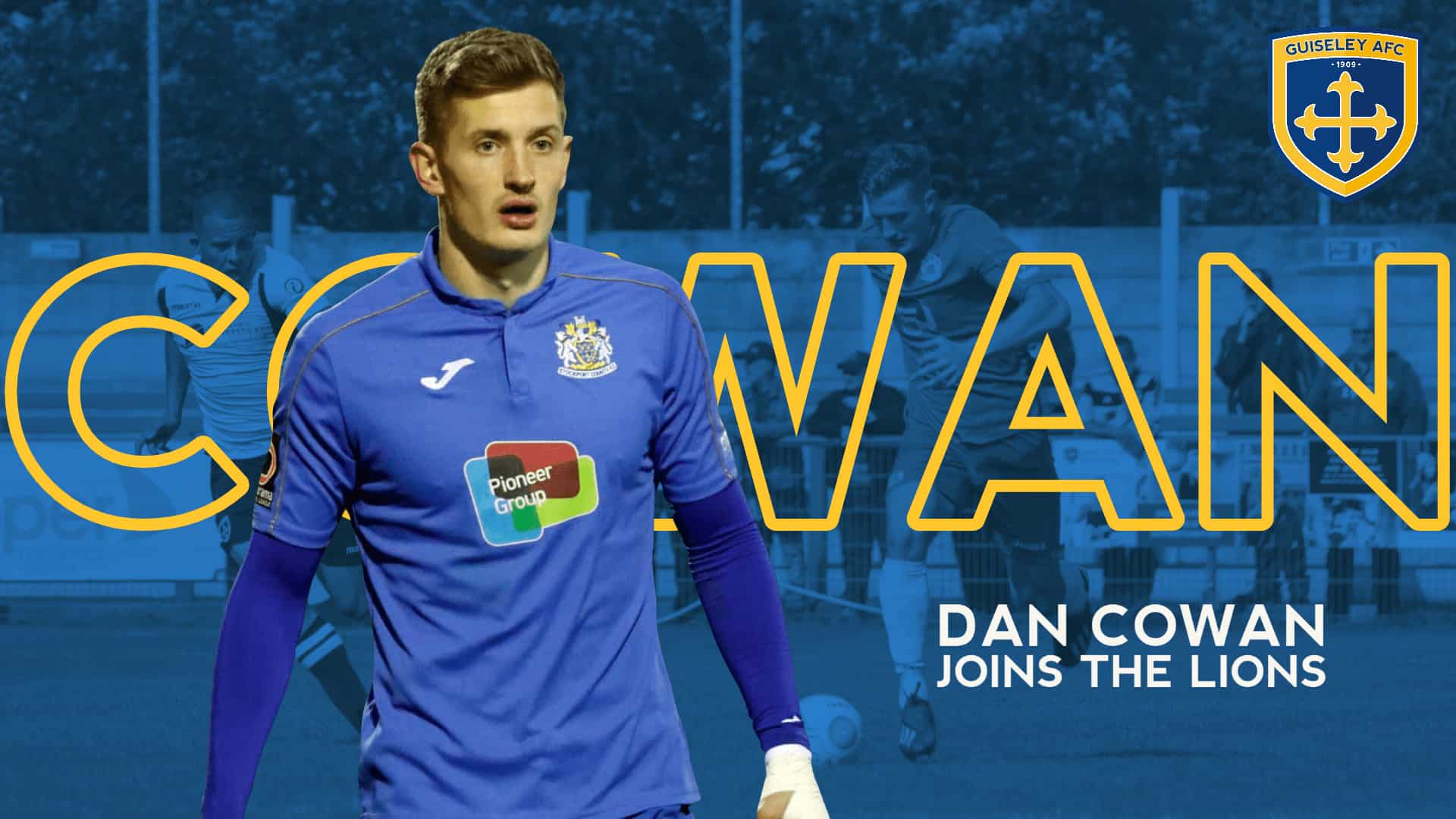 Cowan Signs For The Lions | Guiseley AFC