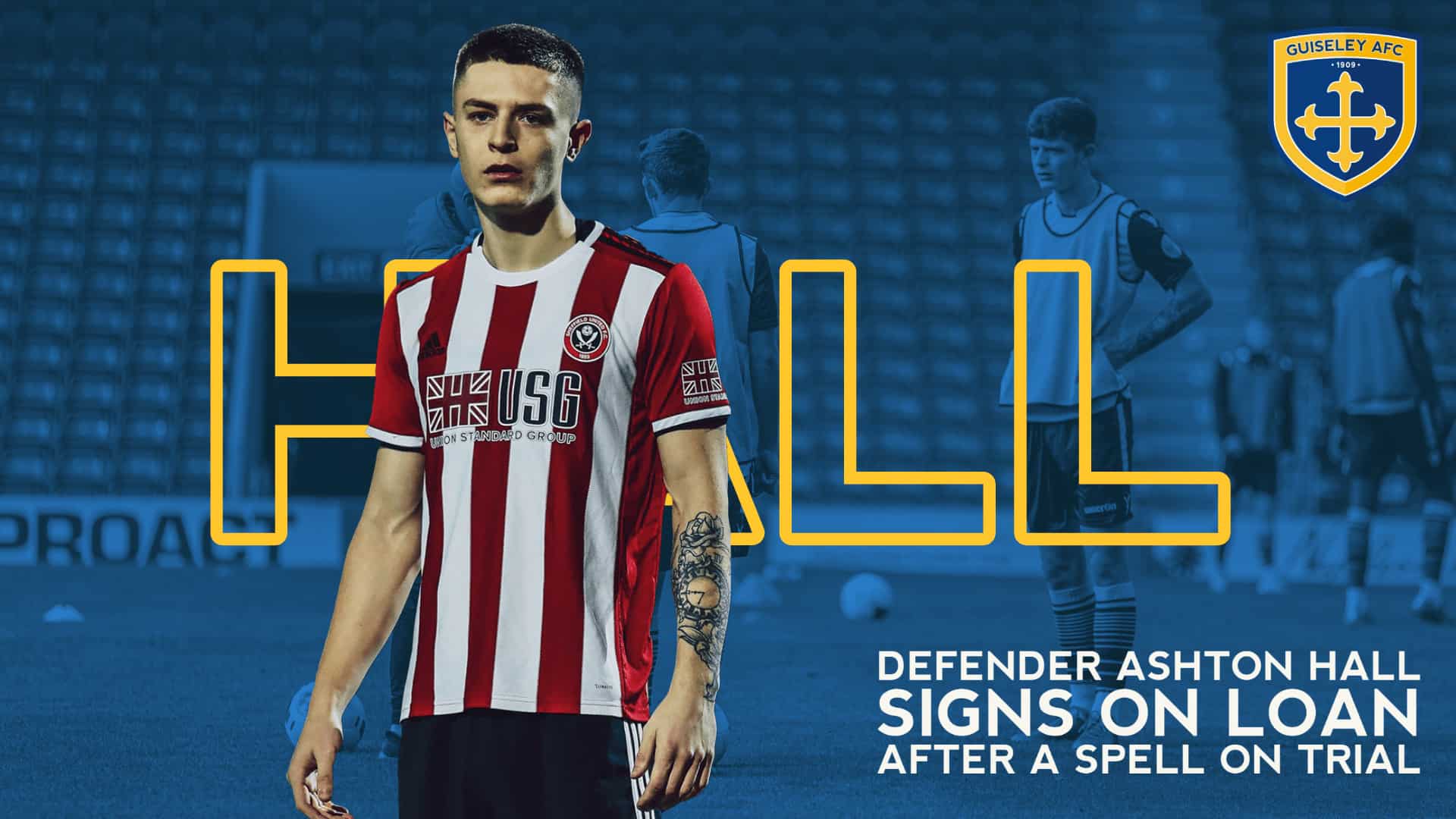 Ashton Hall Signs On Loan | Guiseley AFC