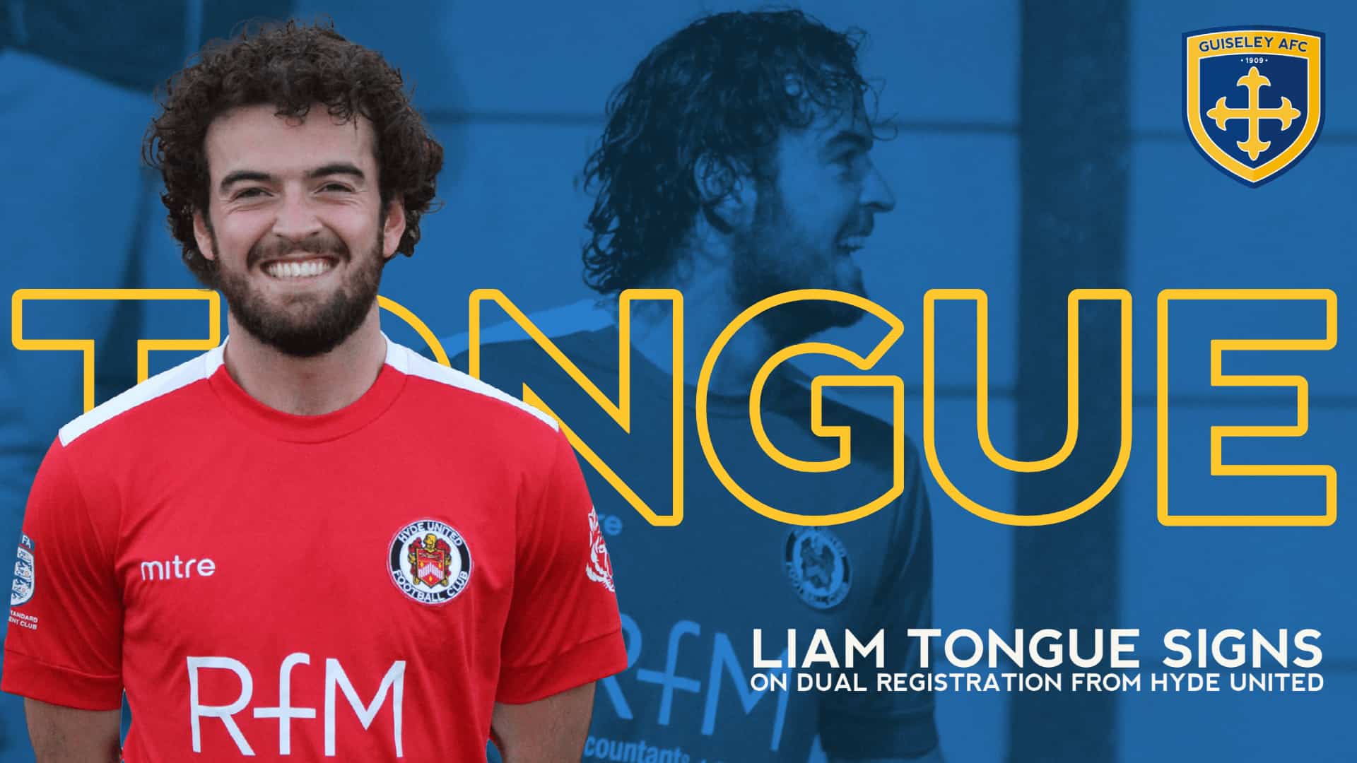 Liam Tongue Joins On Dual Registration Deal | Guiseley AFC