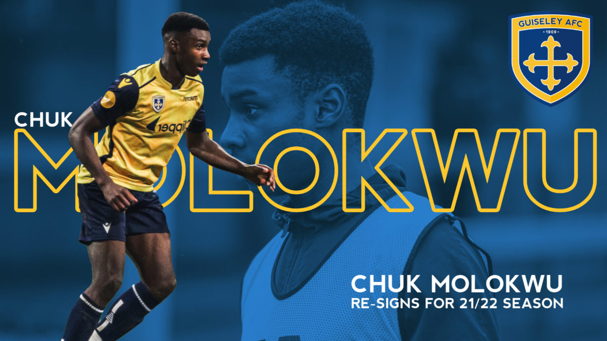 Molokwu Signs A New Lions Contract | Guiseley AFC