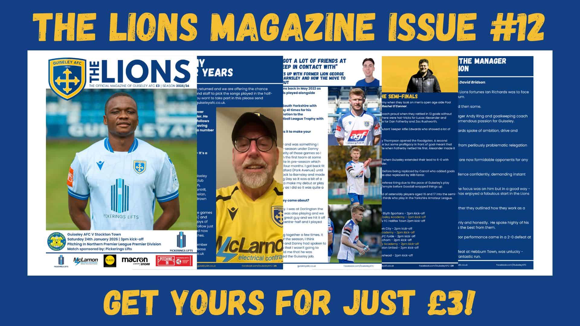 The Lions Magazine Issue 12 Preview | Guiseley AFC