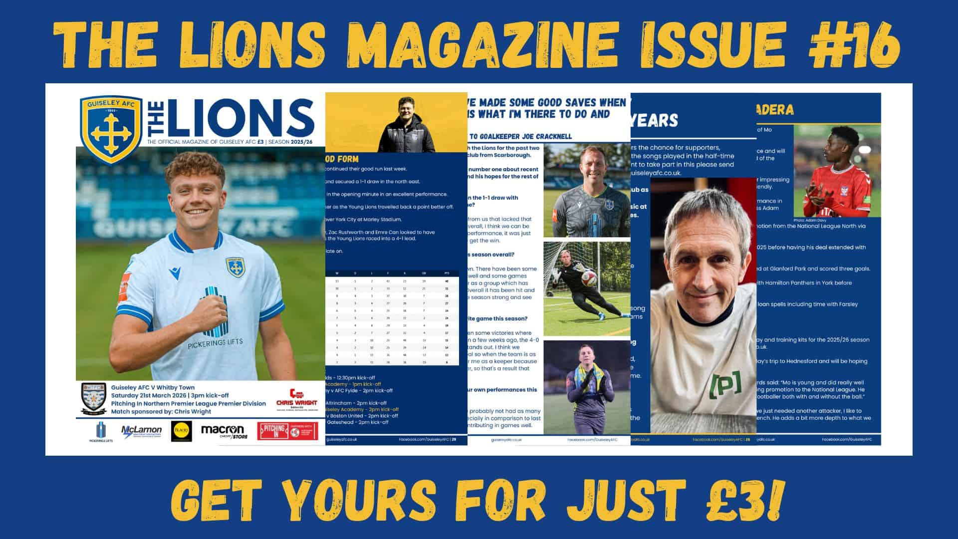 The Lions Magazine Issue 16 Preview Guiseley Afc
