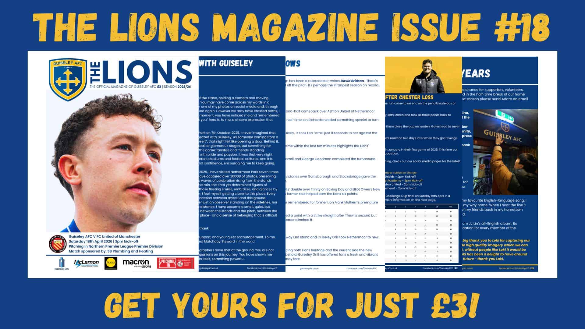 The Lions Magazine Issue 18 Preview Guiseley Afc